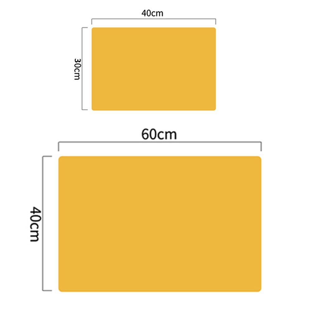 Kitchen Dining Table Placemat Waterproof Pad Silicone Mat Counter ...