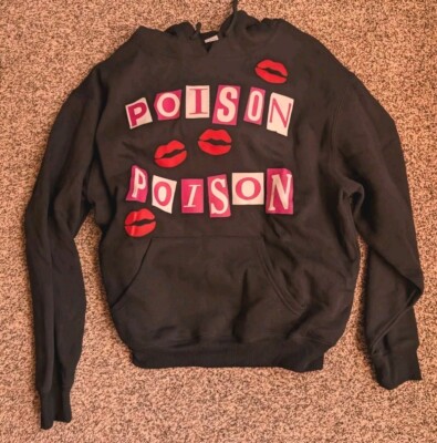 Poison Poison Mean Girls Reneé Rapp Large Black Hoodie | eBay