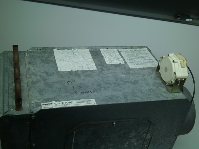 TRANE VAV-M-3 Terminal Water Coil Spring Damper w/ Actuator KB for sale ...