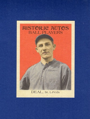 #17 CHARLIE DEAL, 1915 St. Louis Terriers ~ Federal Baseball League ...