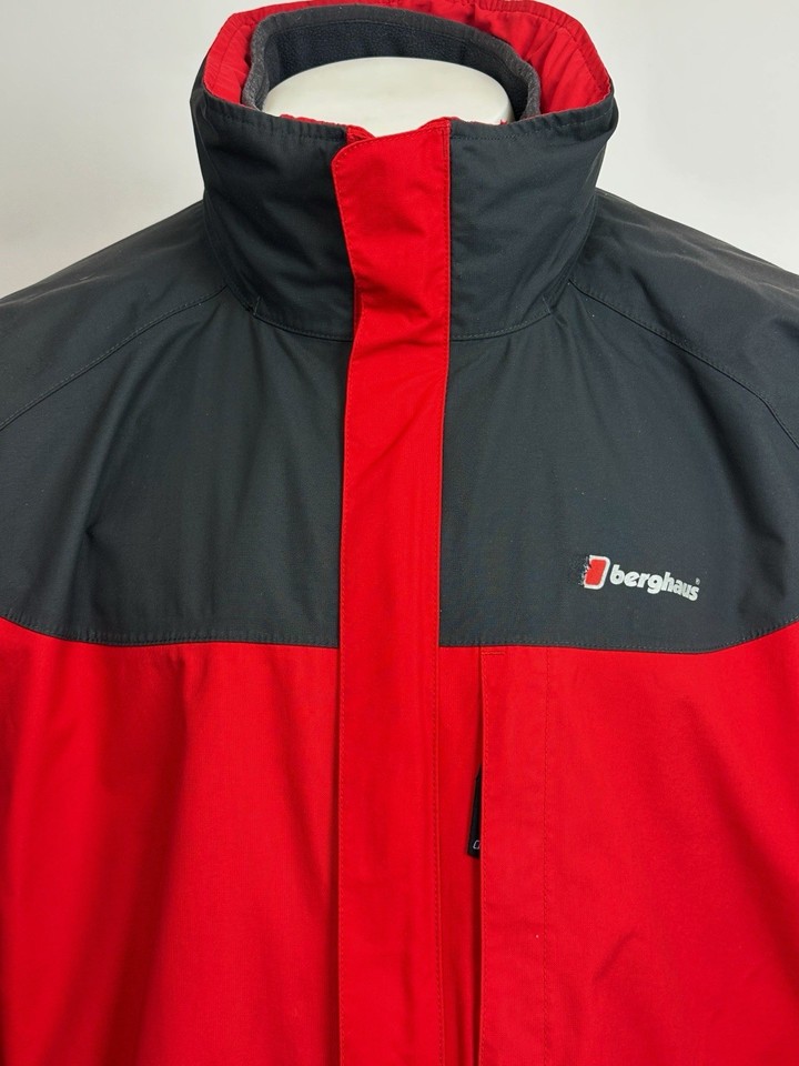 Berghaus | 3 In 1 AQ2 Waterproof Jacket 2XL (Grey|Red) Mountains ...