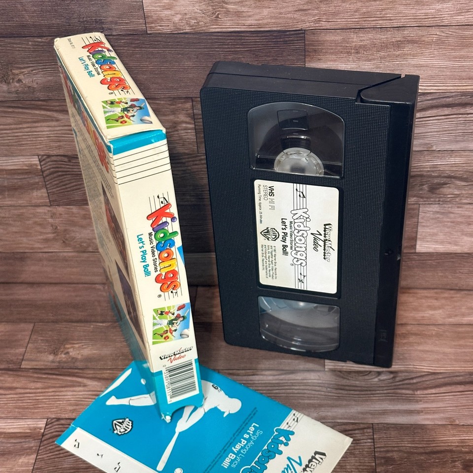 Kidsongs Let’s Play Ball VHS Used Children Music Sports View Master | eBay