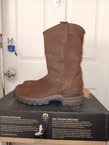Irish Setter Men's Two Harbors Steel Toe Boots 83906 Size 10.5 D EUC | eBay
