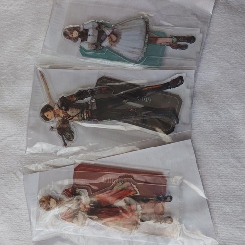 Final Fantasy 16 Acrylic Stand Set of 3 Clive Jill Joshua Square Enix ...