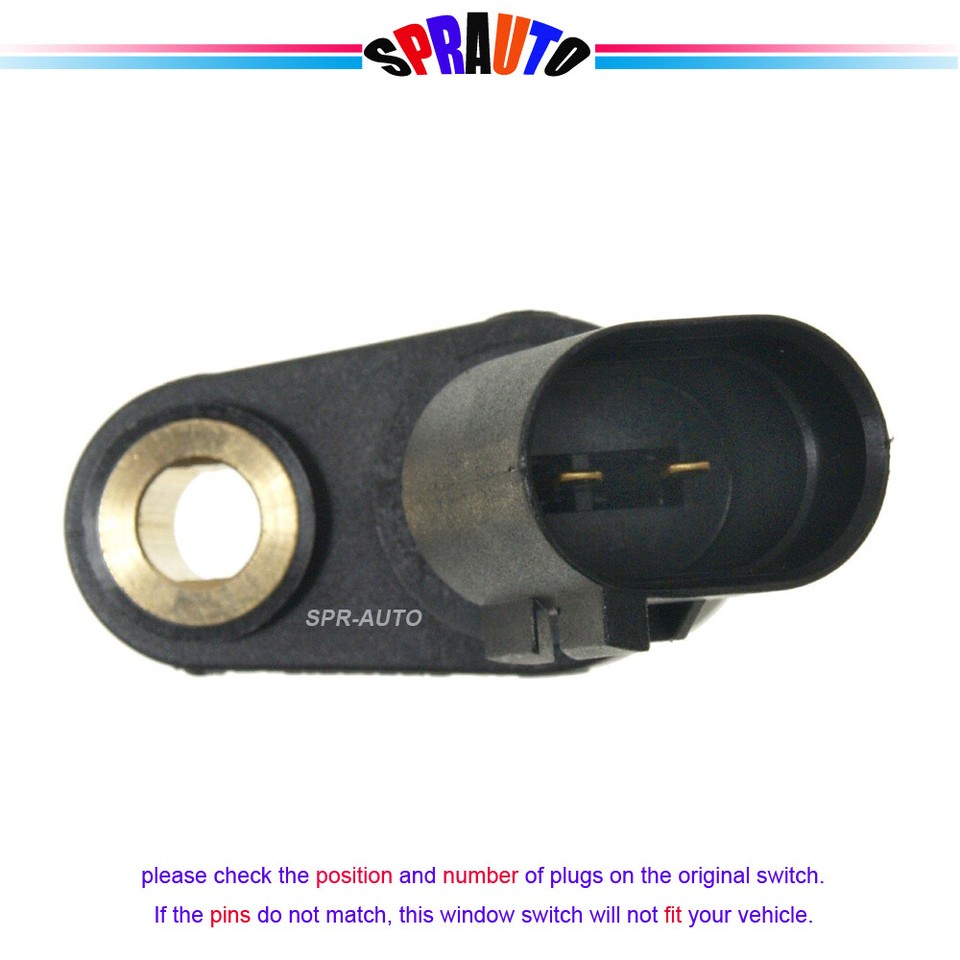 Set 2 ABS Wheel Speed Sensor Rear LH RH For Audi TT VW Beetle Golf ...