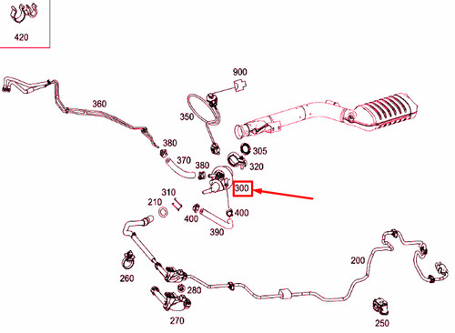 NEW MERCEDES-BENZ E W212 INJECTION NOZZLE ADDITIVE A0004901313 OEM | eBay