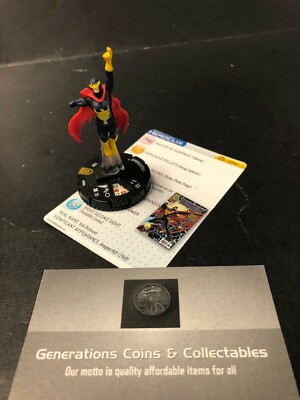 HEROCLIX Nighthawk #59a Super Rare Nick Fury Agent of SHIELD Broken | eBay