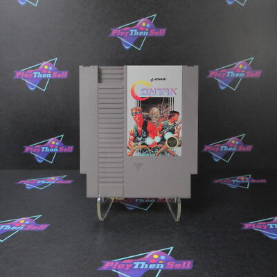 Contra Nintendo NES Cartridge Only Authentic / Tested - (See Pics ...