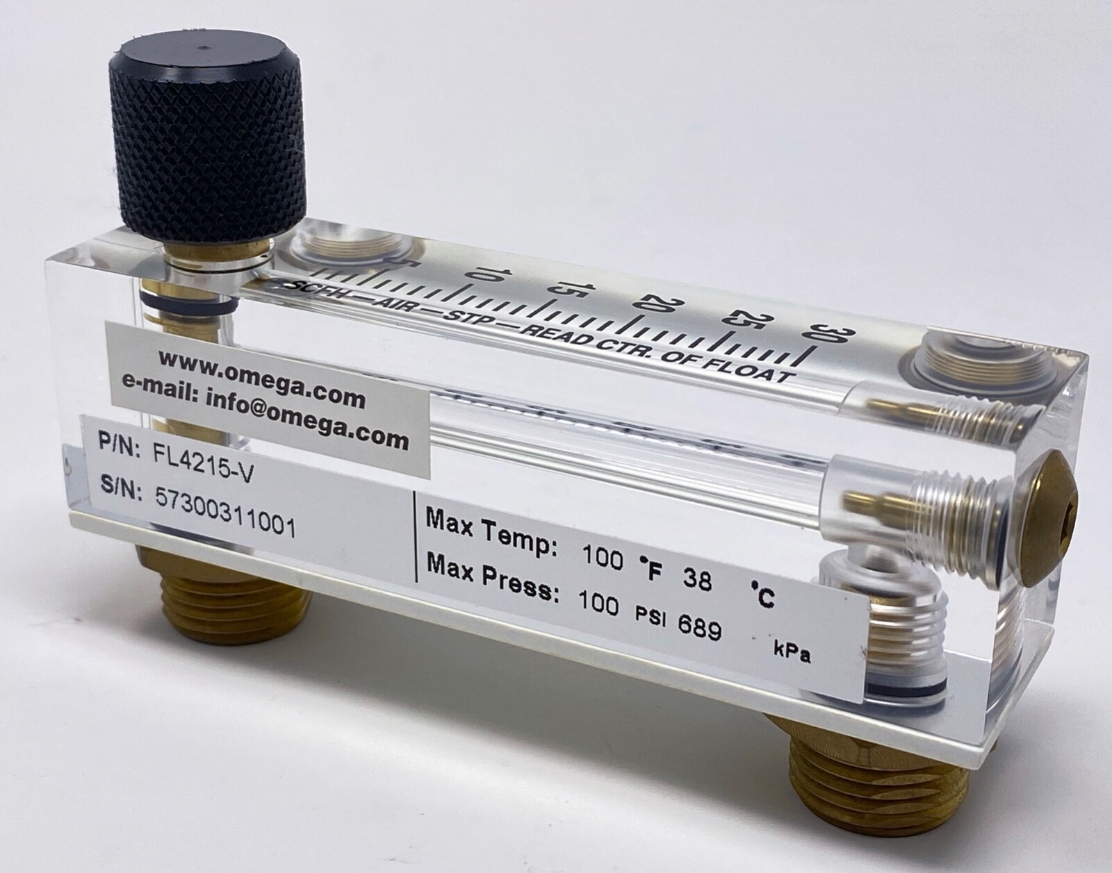 OMEGA FL4215-V FLOWMETER * for sale online | eBay