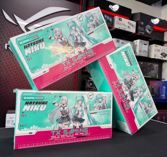 ASUS TX Gaming 360 LC AM4/5 Hatsune Miku 2.8-inch LCD adiator Liquid ...