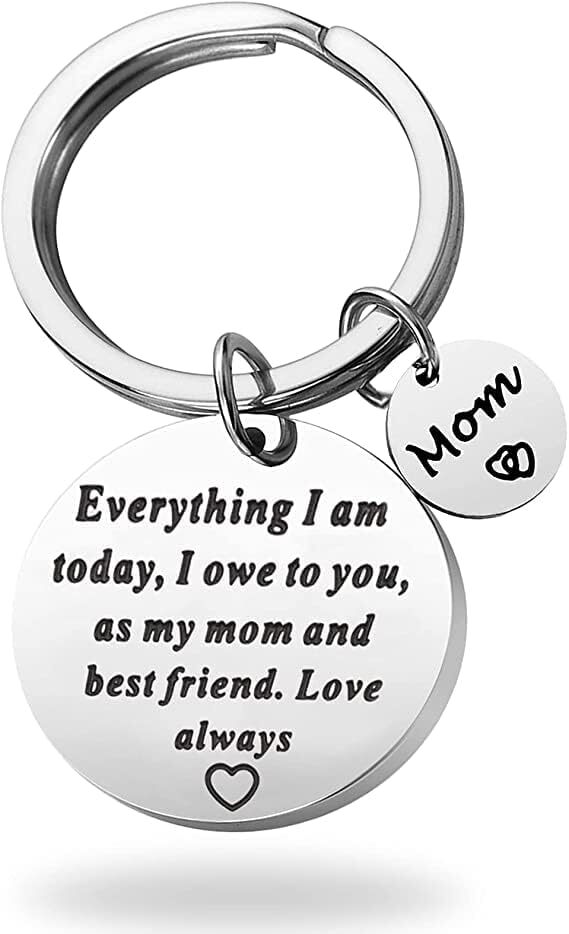 Keychain Mother Day Keychain,Mom Birthday Gifts from Daughter Keychain ...