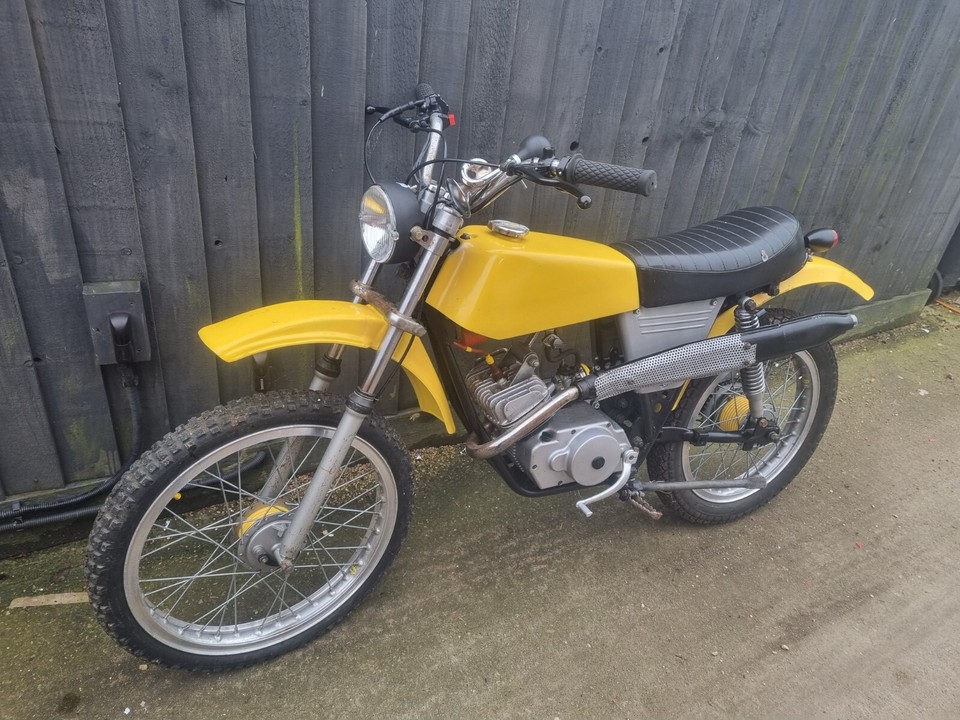 Px and delivery option 1974 50cc 2 stroke vintage bike motorcycle ...