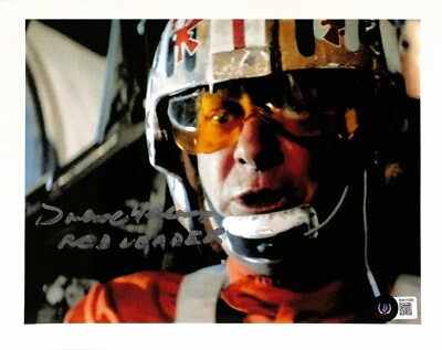 Drewe Henley “Red Leader" Star Wars A New Hope Signed 8x10 Photo ...