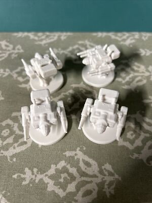 Scythe Board Game Part - Polania Mech Miniatures 4x Replacement Game ...