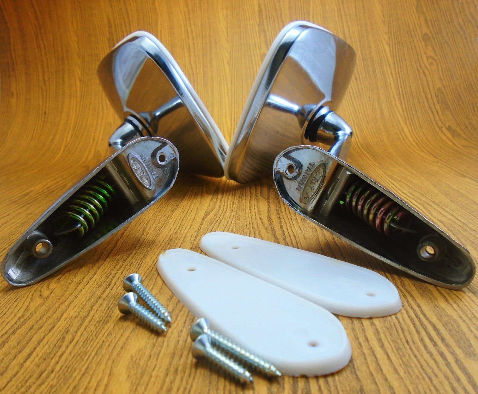 Chrome Fender Door LH&RH Mirrors For Datsun Pickup 1000 1200 1300 1400 ...
