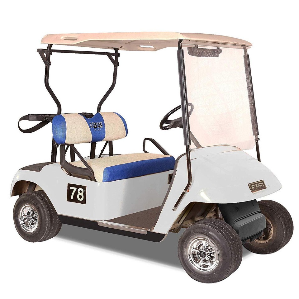 10L0L Golf Cart Seat Cover for EZGO TXT RXV Club Car DS,Washable ...