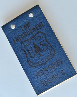 VIntage USFS US Forest Service Law Enforcement Field Guide Region 9 | eBay