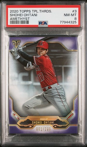 2020 Topps Triple Threads - Amethyst #3 Shohei Ohtani /299 for sale ...