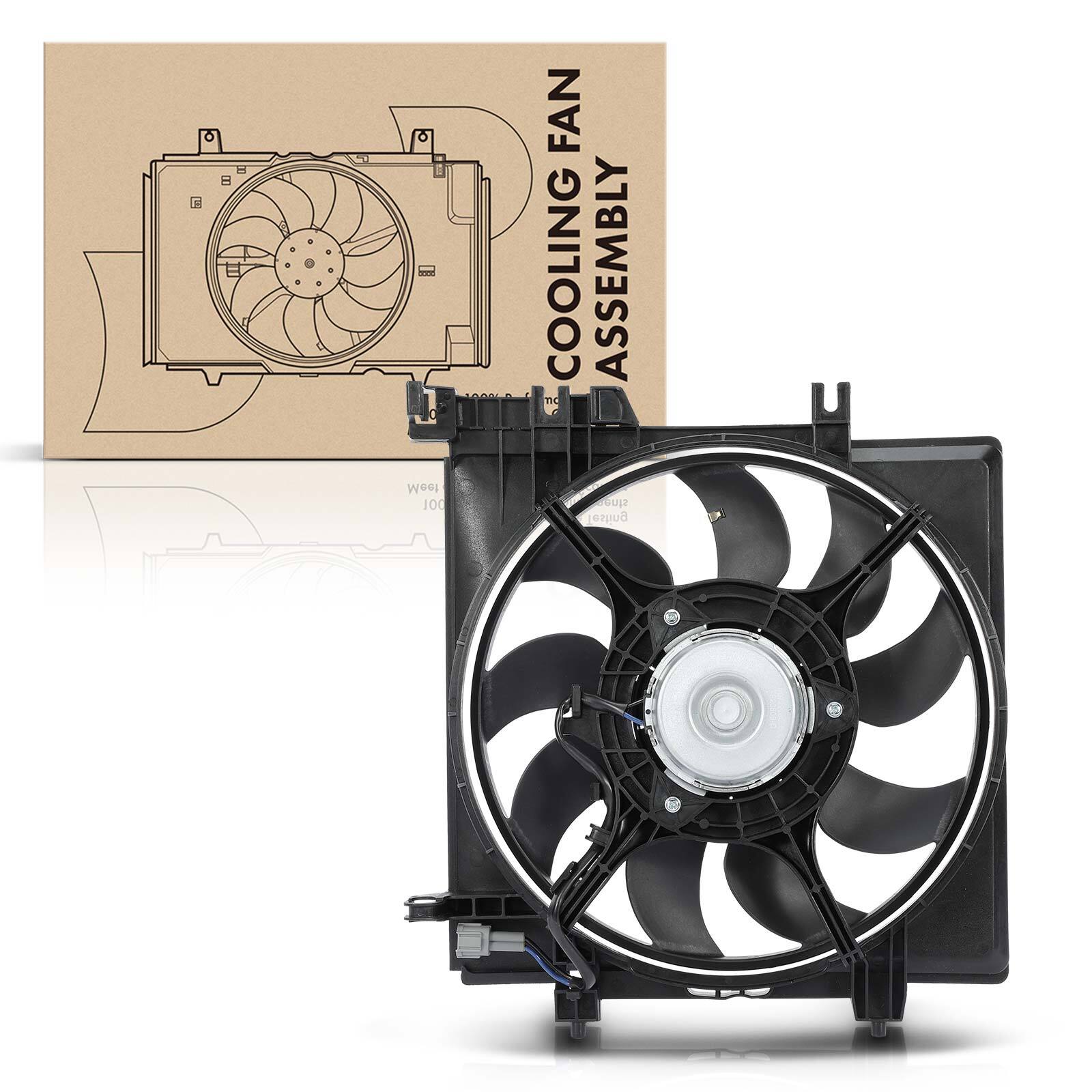 1x Radiator Cooling Fan W/ Motor for Subaru Forester SJ SJG 2013-2019 ...