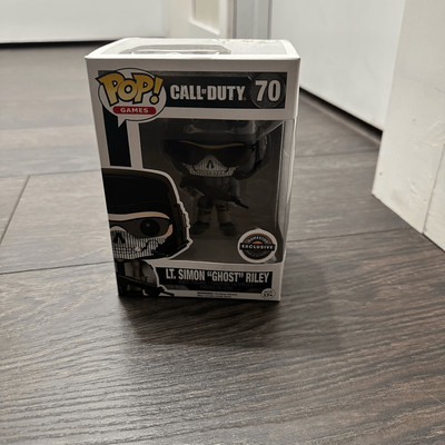 Funko Pop Call of Duty 70 LT. Simon Ghost Riley GameStop Exclusive | eBay