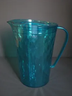 Tupperware Light Reflecting Ice Prisms 2qt Pitcher & Seal Aqua Blue ...