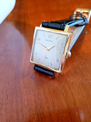 HAMILTON 14 KARAT SIGNED CASE RADBURN MODEL WATCH WELL SERVCIED 1959 | eBay