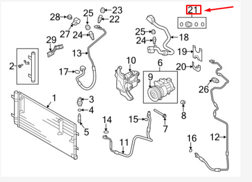 AUDI A4 B8 A/C QUICK RELEASE COUPLING REPAIR SET 8K0298260B | eBay