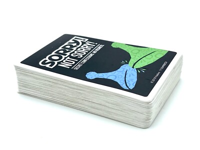 Sorry Not Sorry Game Complete Card Deck Replacement Set | eBay