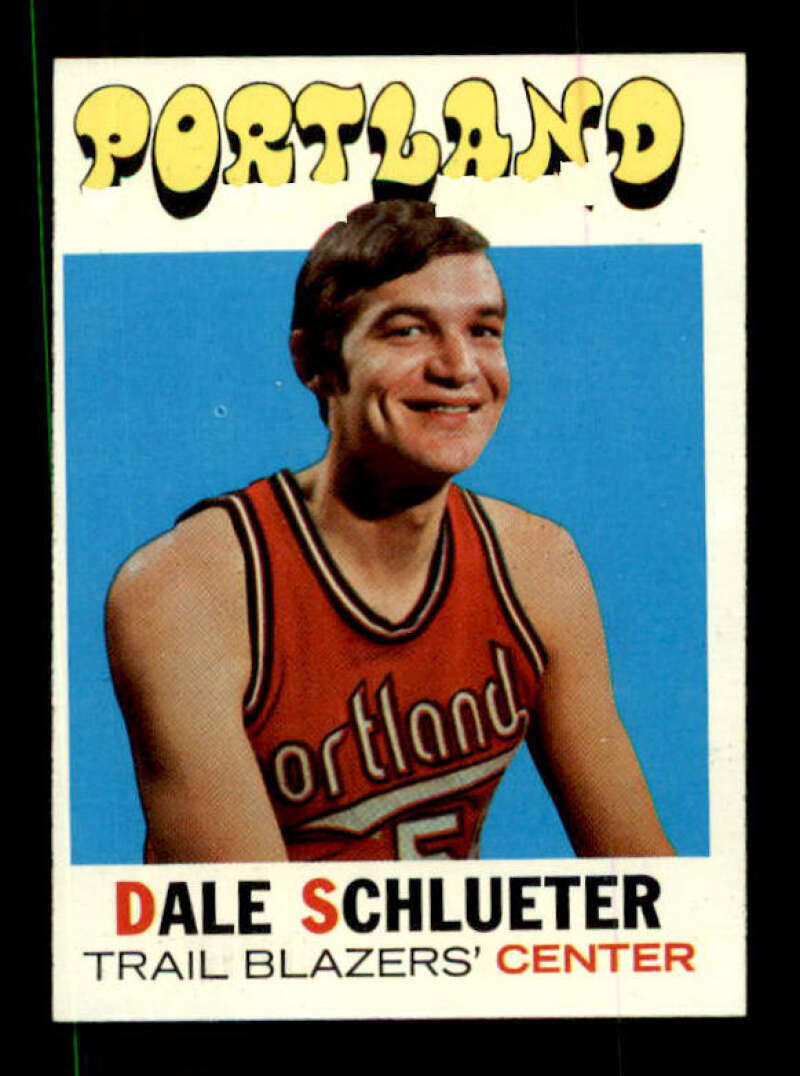 1971-72 Topps #76 Dale Schlueter NM/NM+ Blazers 127571 | eBay