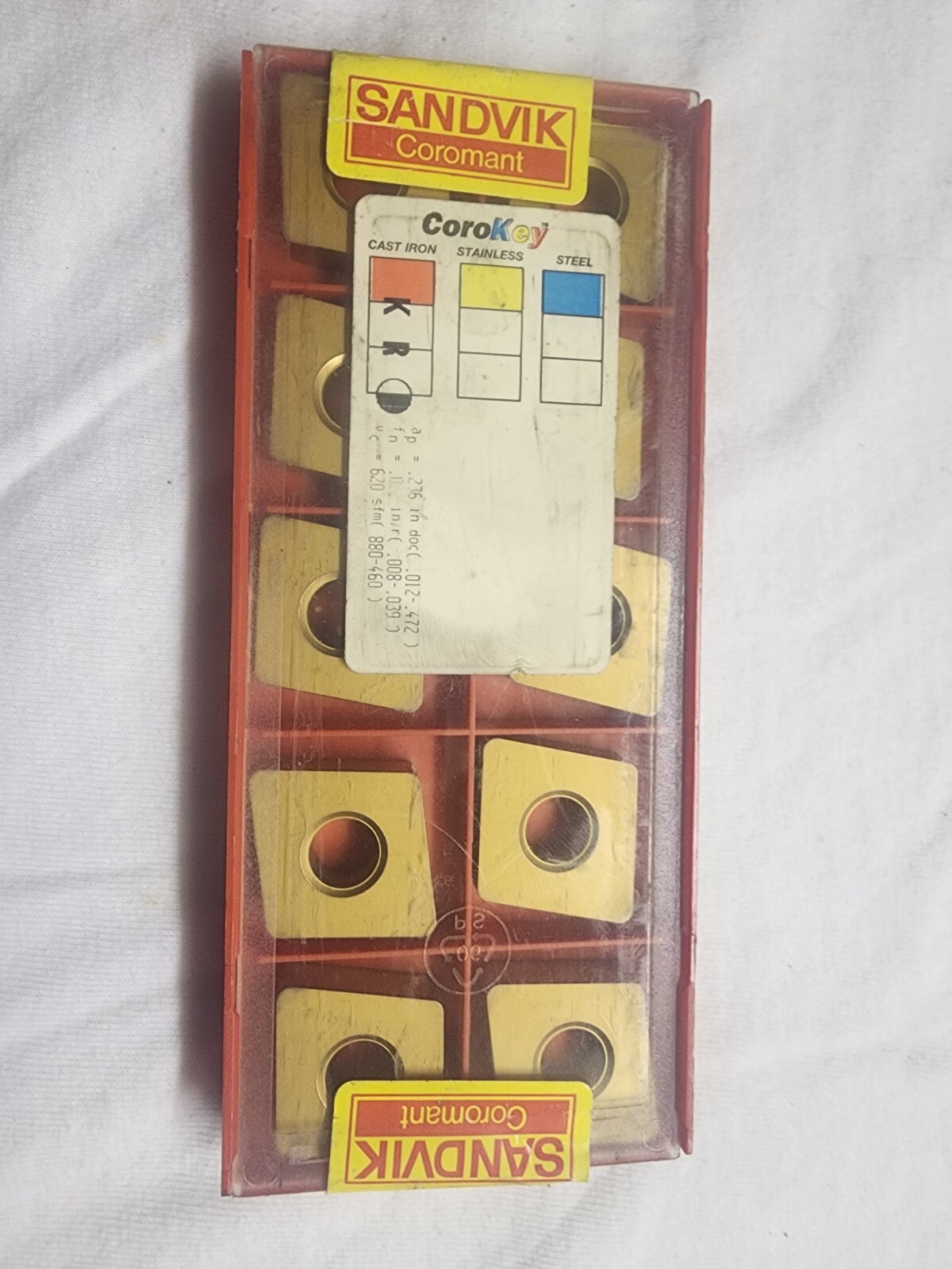 Sandvik CNMA 644-KR CNMA 19 06 16 KR Grade 3015 K10 10 inserts Free Shipping! | eBay
