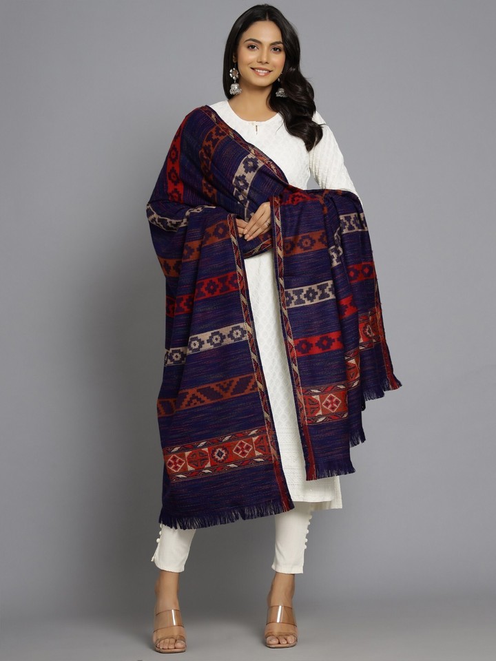 Womens Mens 100% Cashmere Indian Oversized Blanket Wool Scarf Shawl ...