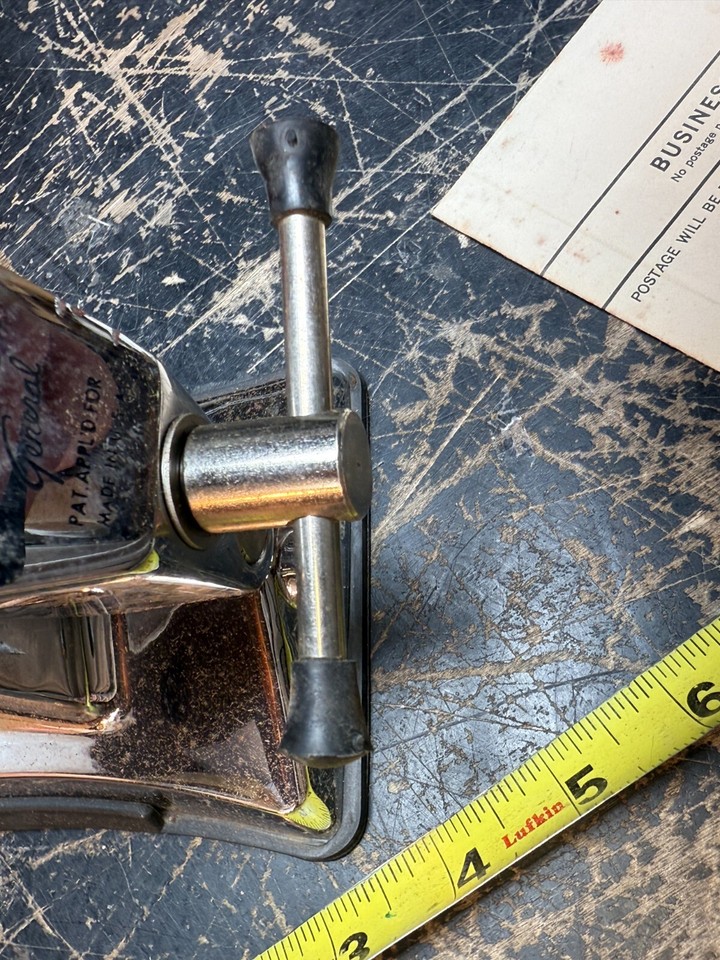 Vacu Vise General Slicing Machine Co. Chrome | eBay