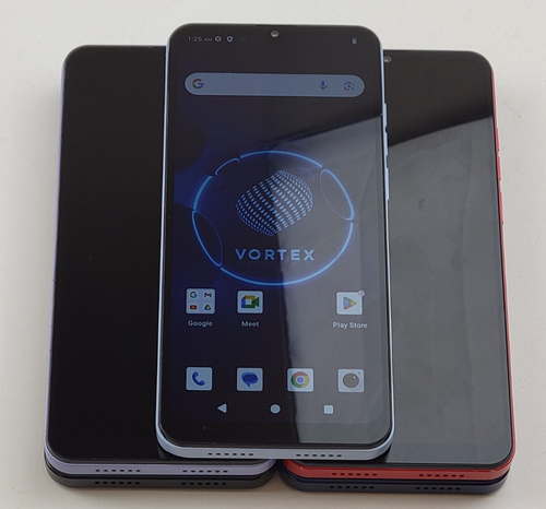 (Lot of 5) Vortex Cellular J24 - 32GB - (CARRIER UNKNOWN) Dual SIM ...