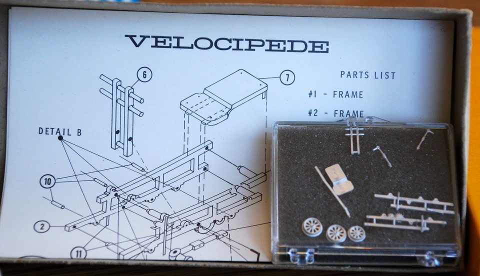 Velocipede Period Miniatures #12 HO | eBay