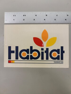 Habitat Skateboards sticker year 2000 | eBay