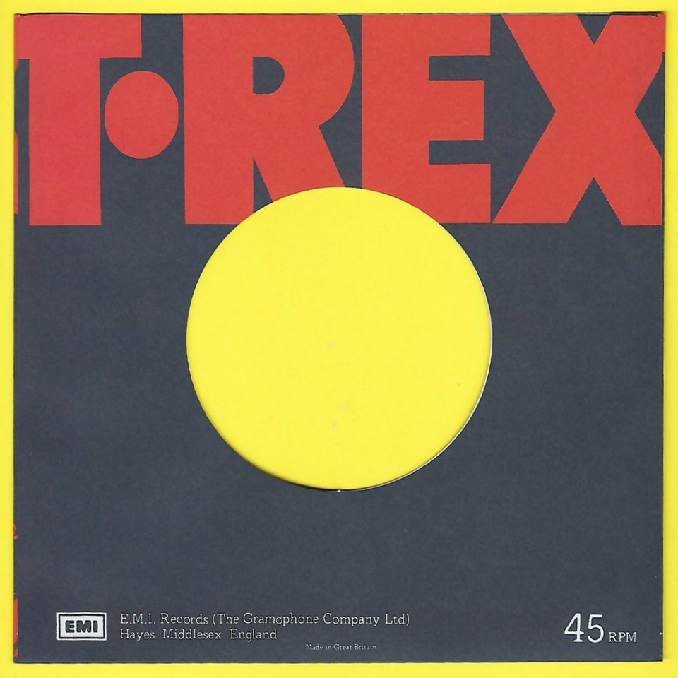 T-REX (blue & red) REPRODUCTION RECORD COMPANY SLEEVES - (pack of 10 ...
