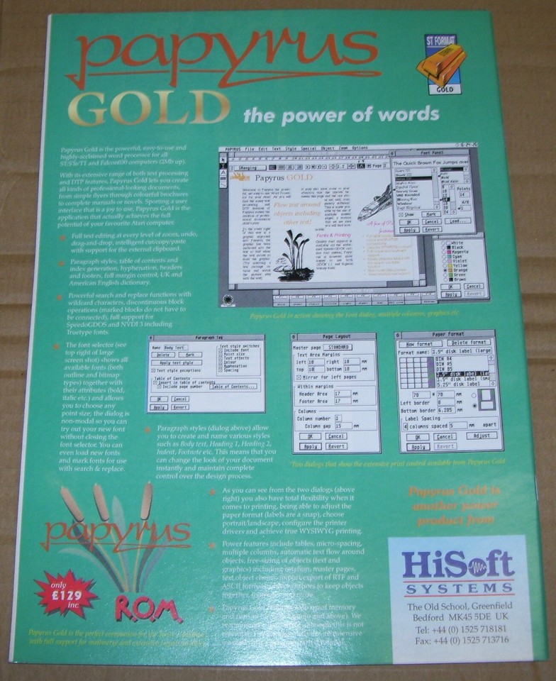 Atari 520 1040 ST STE Mega Falcon 030 Computer Atari World Magazine ...