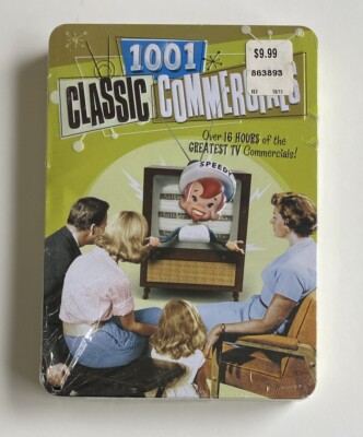 1001 Classic Commercials (DVD, 2010, 3-Disc Set) Tin Case | eBay