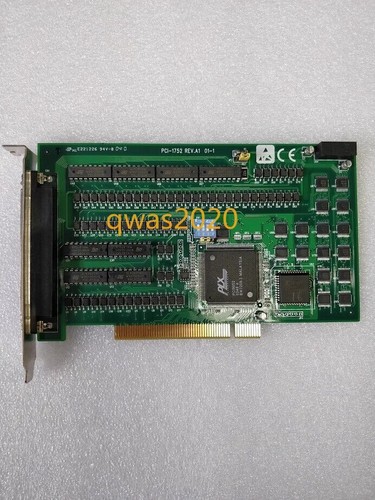 1pcs 100% test Advantech PCI-1752 IO card | eBay