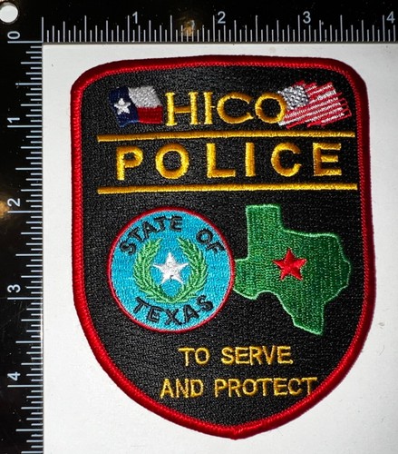 Hico TX Texas Police Department Patch | eBay