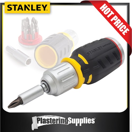 Stanley FatMax Stubby Ratchet Screwdriver 6pcs Hexagon Bits Set 62688 ...