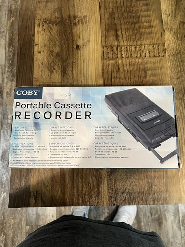 Coby Portable Cassette Recorder CVR-22 NEW | eBay