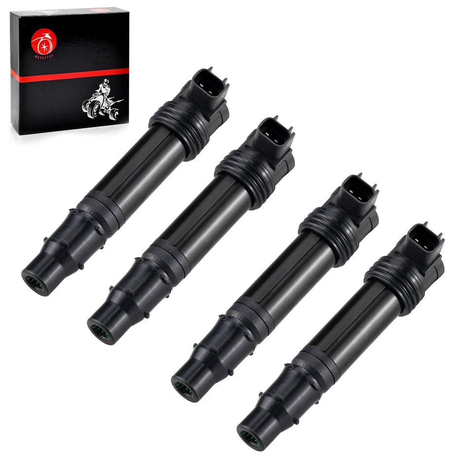 4pcs Ignition Coils for Kawasaki Ninja ZX600 ZX-6RR ZX-6R 2003 - 2018 ...