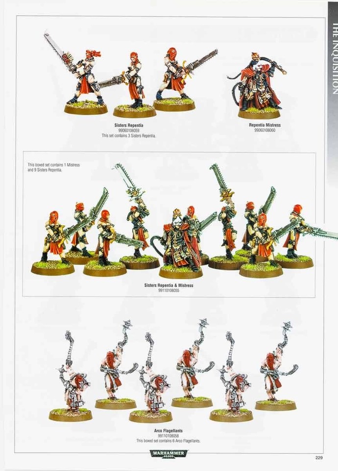 COMPLETE SQUAD REPENTIA MISTRESS METAL OOP SISTERS BATTLE INQUISITION ...