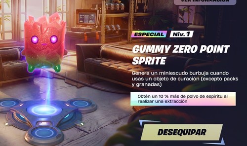 GUMMY Mythic Zero Point Sprite - Rare - Fortnite | eBay