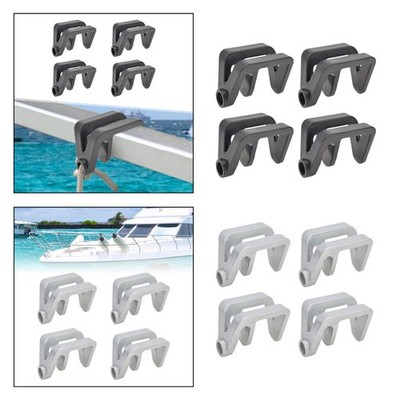4Pcs Boat Fender Clips Durable High Strength Boat Rail Fender Cleats ...