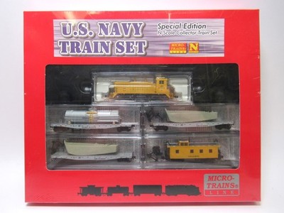 US NAVY TRAIN SET N Scale Collector Set MICRO-TRAINS LINE - NEW SEALED ...