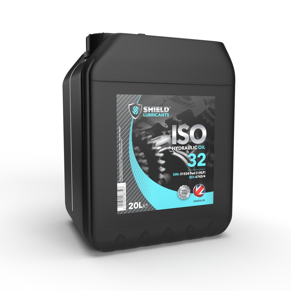 ISO 32 HYDRAULIC OIL FLUID - 1L, 5L, 20L, 200L, 1000L SHIELD LUBRICANTS ...