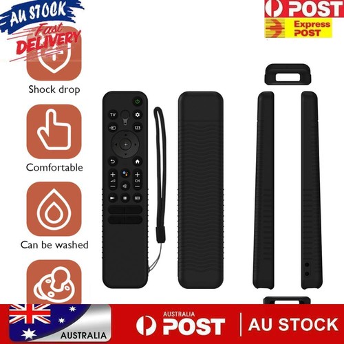 Anti Slip Remote Control Cover with Lanyard Voice Remote Case for Sony ...