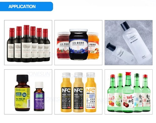 ZS-50P Label Machine Round Bottle Mineral Sticker Label Applicator ...
